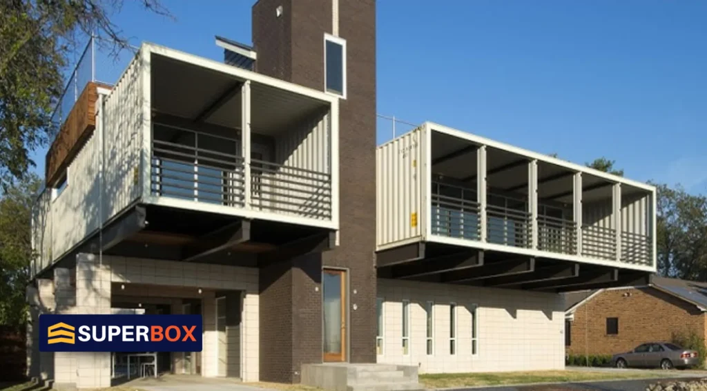 PV14: A Modern Dallas Shipping Container Home