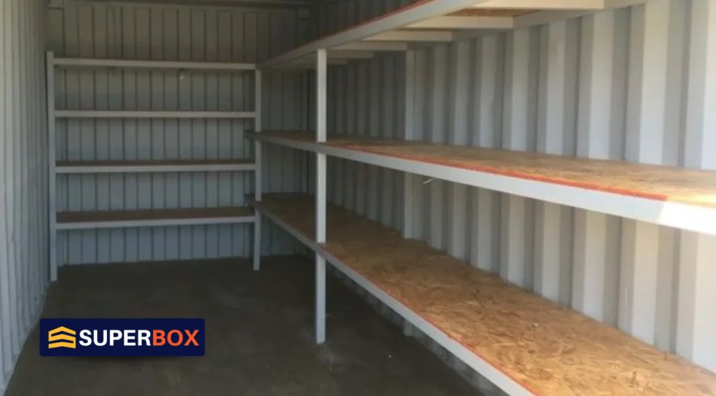 Shipping Container Shelving Ideas for Maximum Storage Space