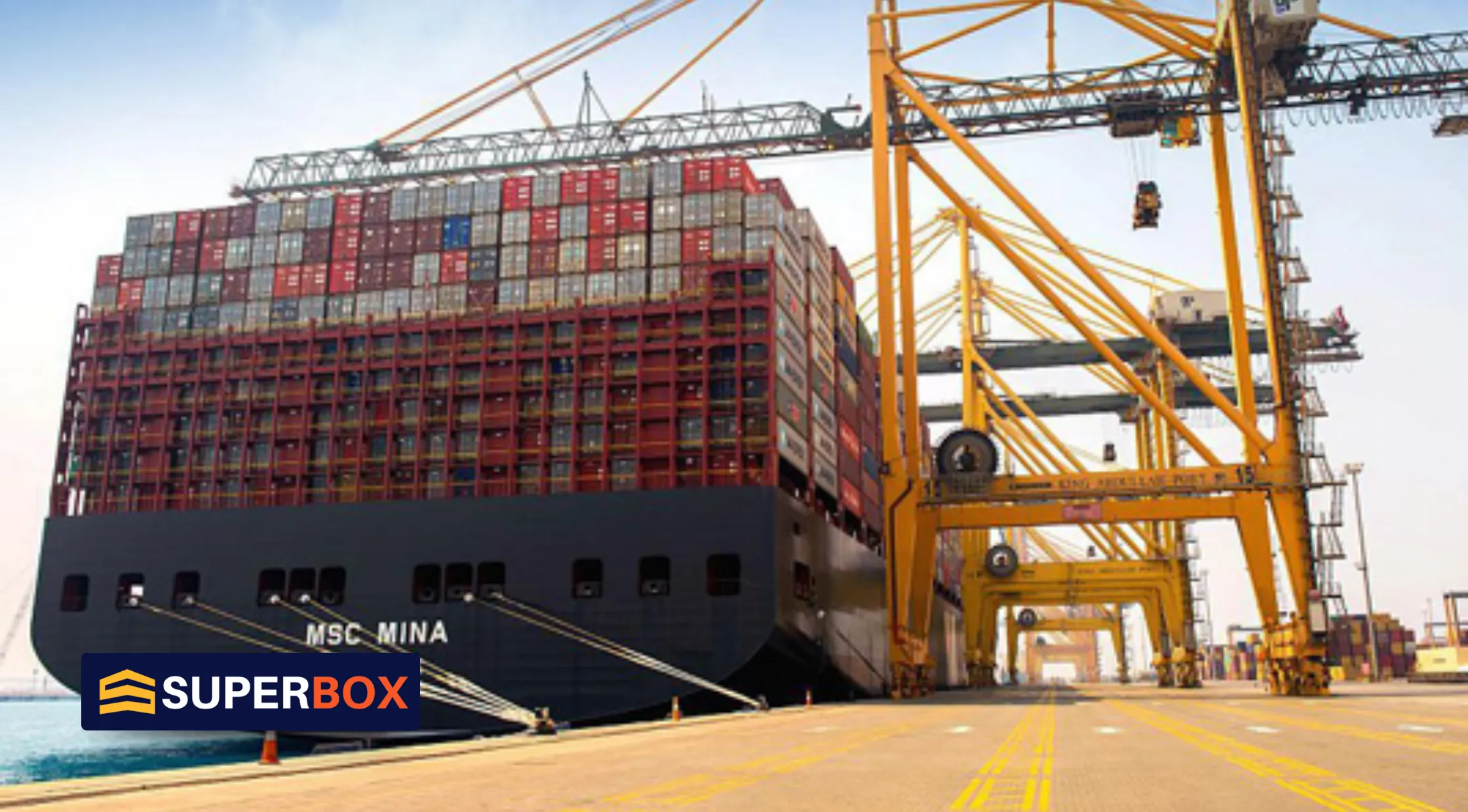 How High Are Containers Stacked on Ships?